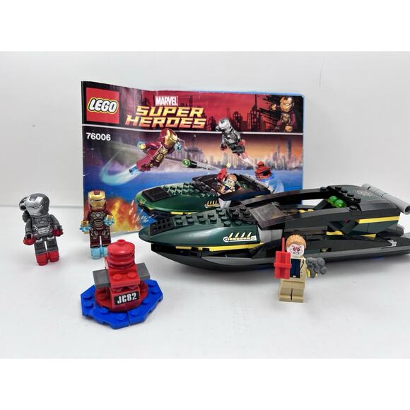 Lego | Toys | Lego Marvel Iron Man Extremis Sea Port Battle 7606 00 ...